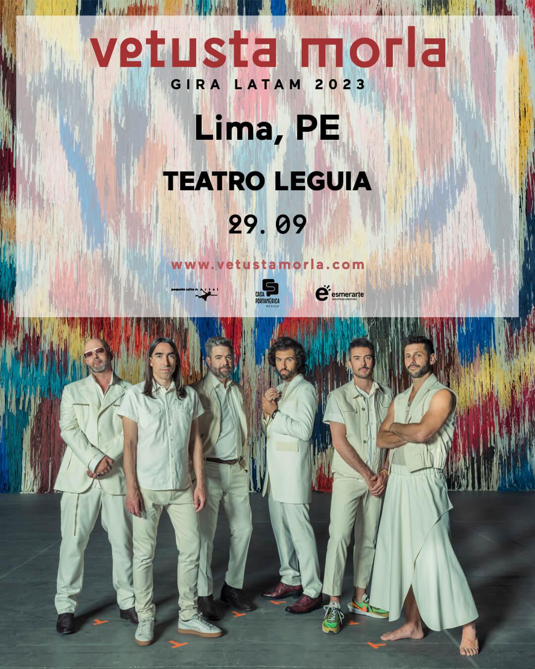 Lima, PE - Teatro Leguia - Vetusta Morla